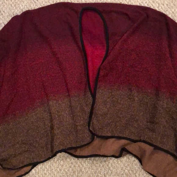 Cejon | Sweaters | Oversized Ombre Cape | Poshmark